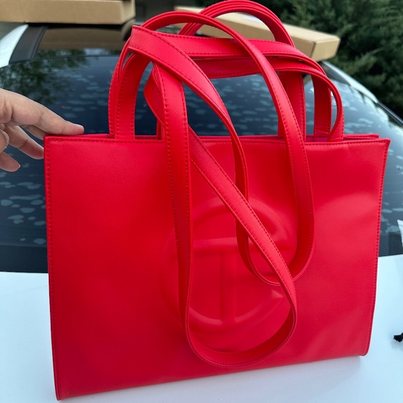 Telfar | Bags | Medium Telfar Shopping Bag Red | Poshmark